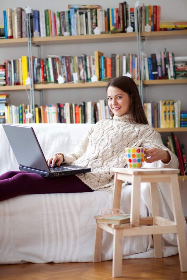 Relaxing at home stock photo. Image of communication - 39768334