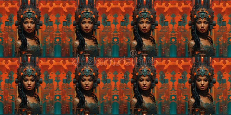 Relaxing Landscape Dynamic Diffuse Colors Seamless Patterns Repeating ...