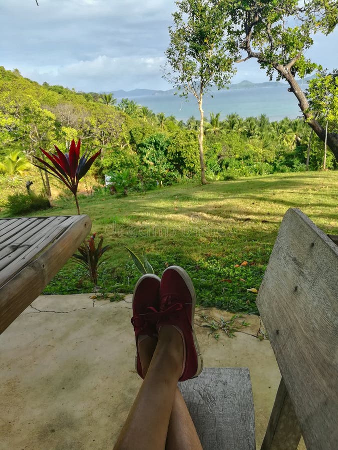 Relaxed nature sightseeing stock image. Image of cloudy - 138634757