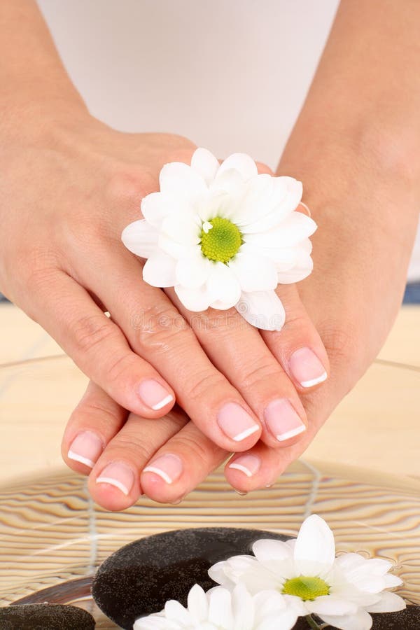 Relaxing moments stock image. Image of manicure, fresh - 4232827