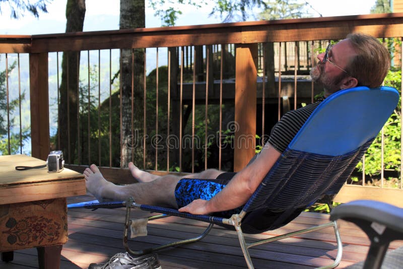 Relaxing in Nature stock photo. Image of lying, relaxed - 25766974