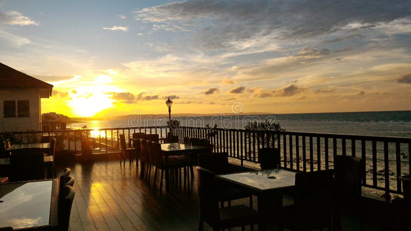 Relaxing Place To Enjoy the Sunset Stock Photo - Image of relaxing ...