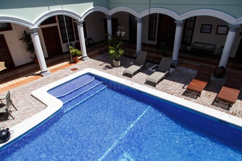 Colonial Mansion Swimming Pool Stock Photos - Free & Royalty-Free Stock ...