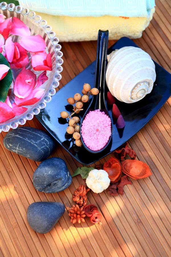 Relaxing spa time stock image. Image of decoration, aroma - 28185811