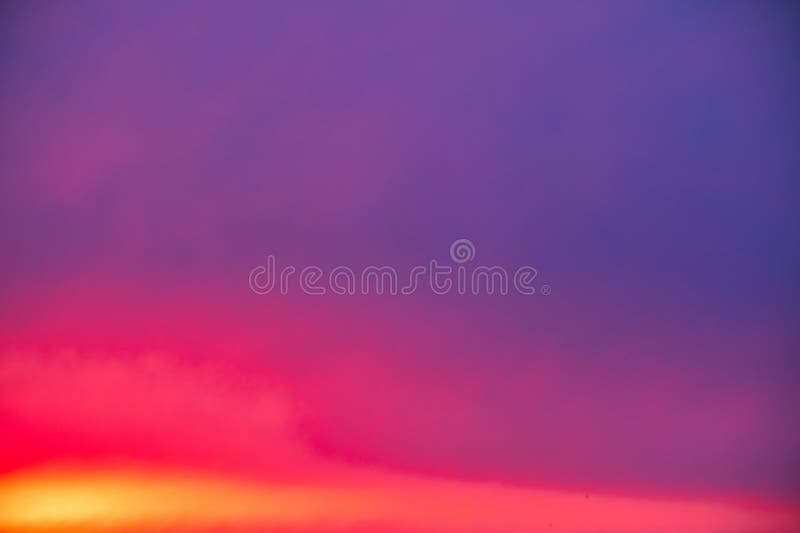 Relaxing Texture of a Soft Pink Sky during Sunset, Evoking Feelings of ...