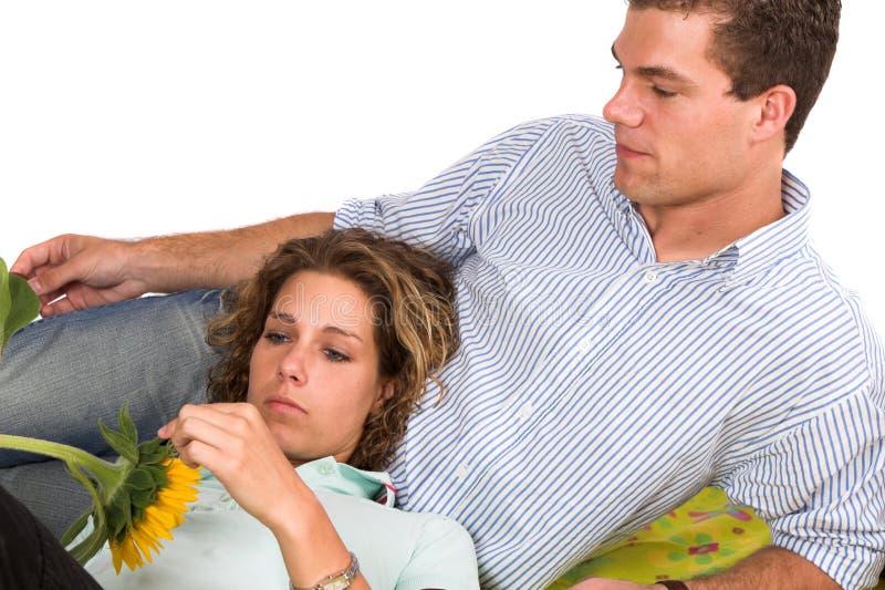 Relaxing together stock image. Image of male, loving, eating - 1159207