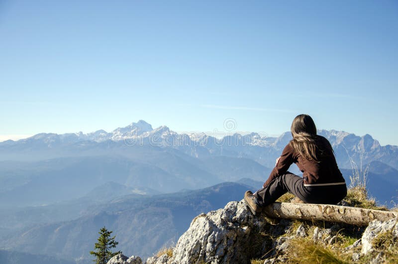 Relaxing view stock photo. Image of outdoor, young, altitude - 29089852