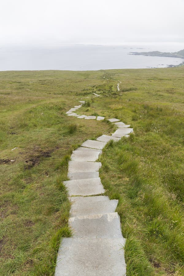 Relaxing walk stock image. Image of grass, paved, mowing - 176480413