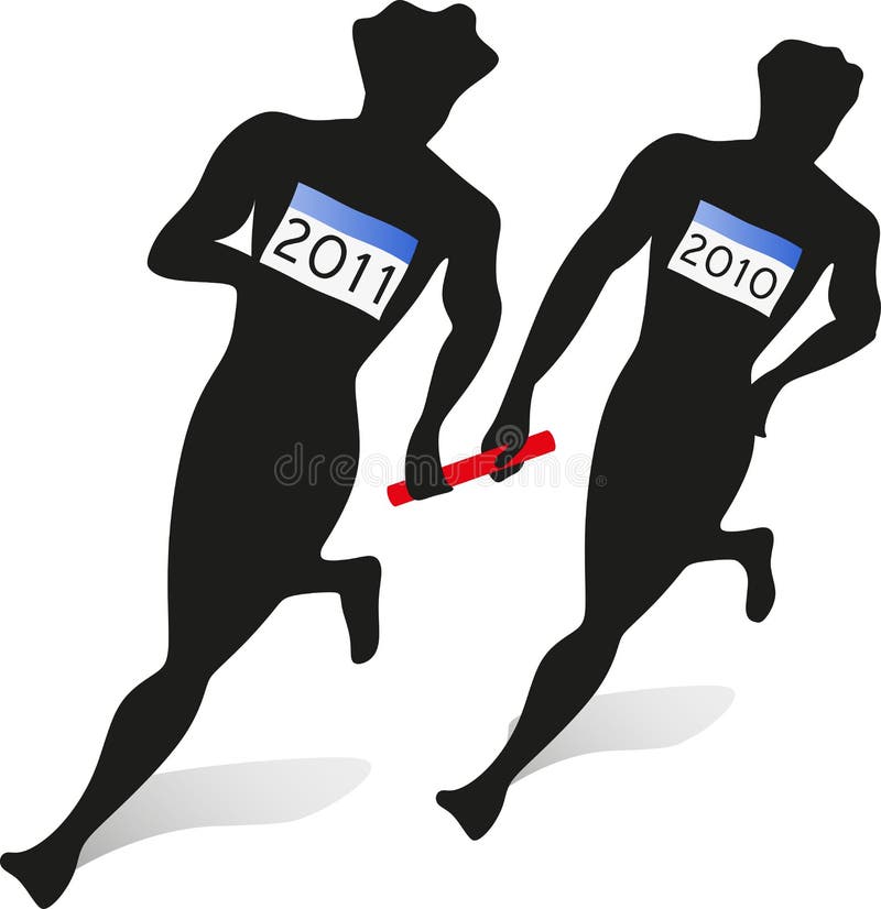Relay 2011 stock vector. Illustration of start, message - 17266770
