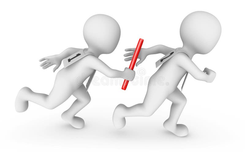 Baton Cartoon Passing Stock Illustrations – 72 Baton Cartoon Passing ...
