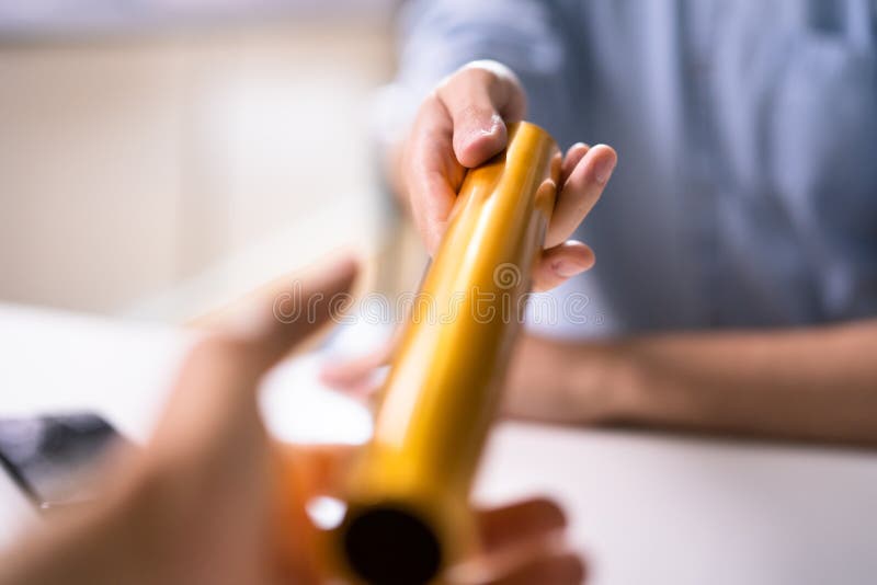 Relay Baton Handover stock photo. Image of trust, handover - 228967408