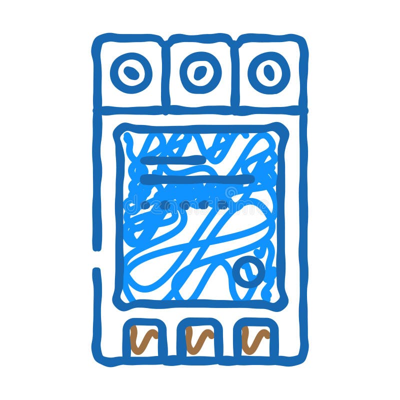 Relay. Electronic Symbol. Illustration of Basic Circuit Symbols ...