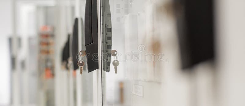 Relay Protection System. Bay Control Unit. Medium Voltage Switch Stock ...