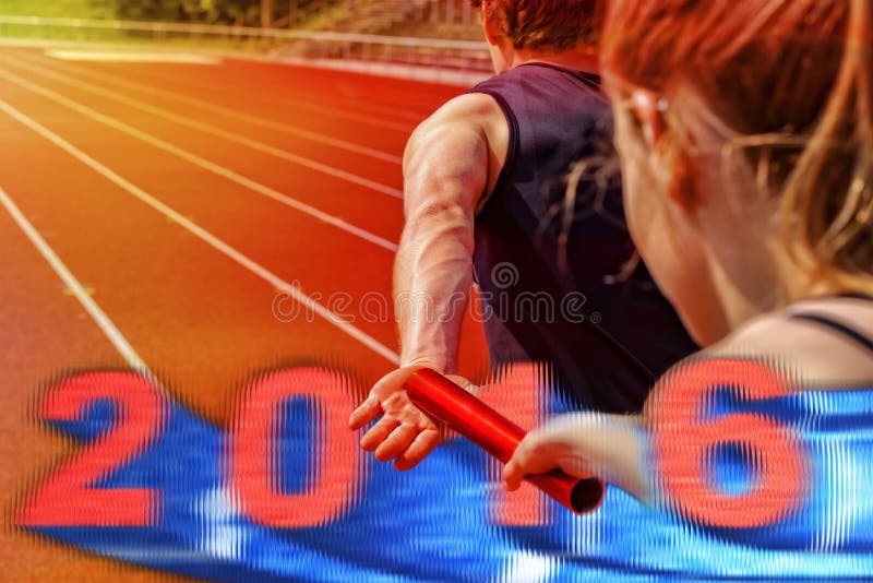 Relay race handing over stock photo. Image of arms, dynamic - 40286386