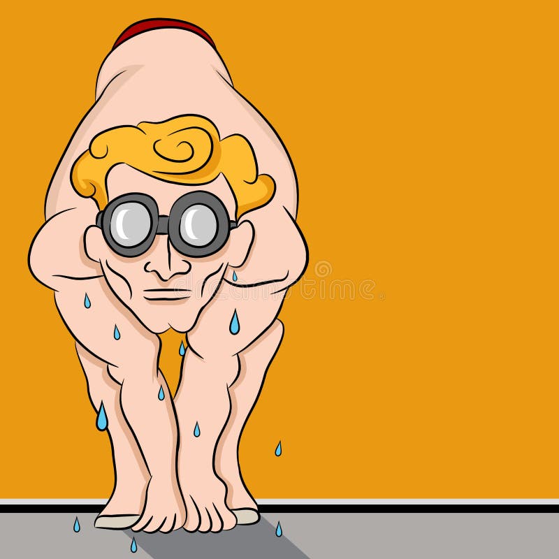 Relay Swim Team Swimmer Man Stock Illustrations – 1 Relay Swim Team ...