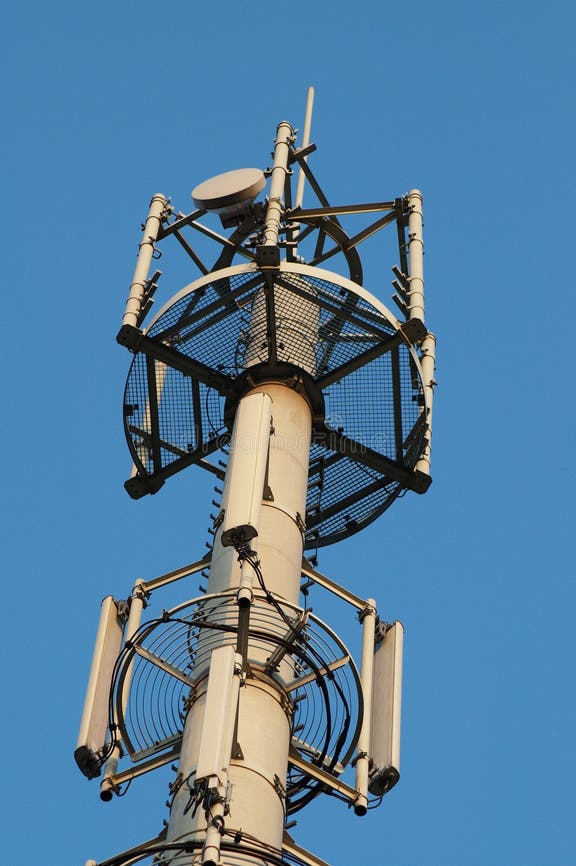 Relay tower stock photo. Image of skies, peak, summit - 19947028