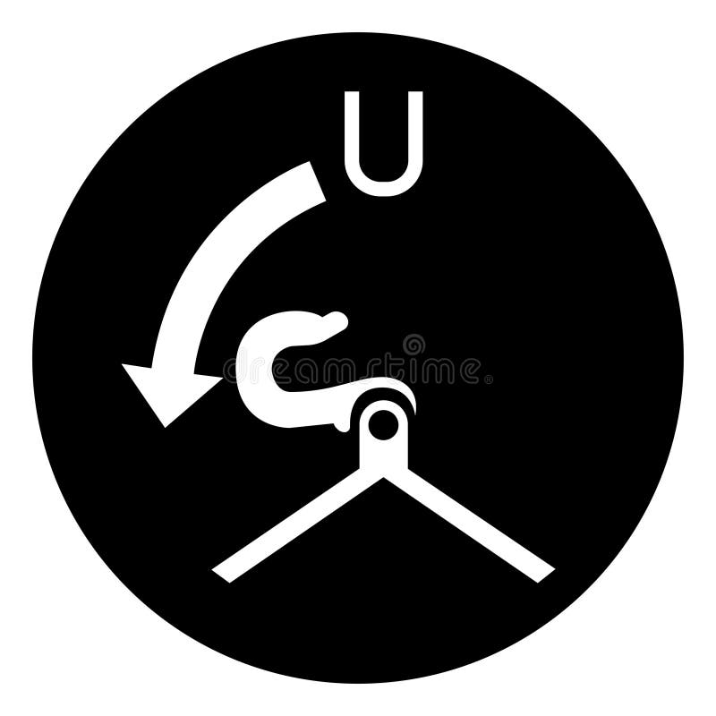 Release Falls in Launch Sequence Symbol Sign,Vector Illustration ...