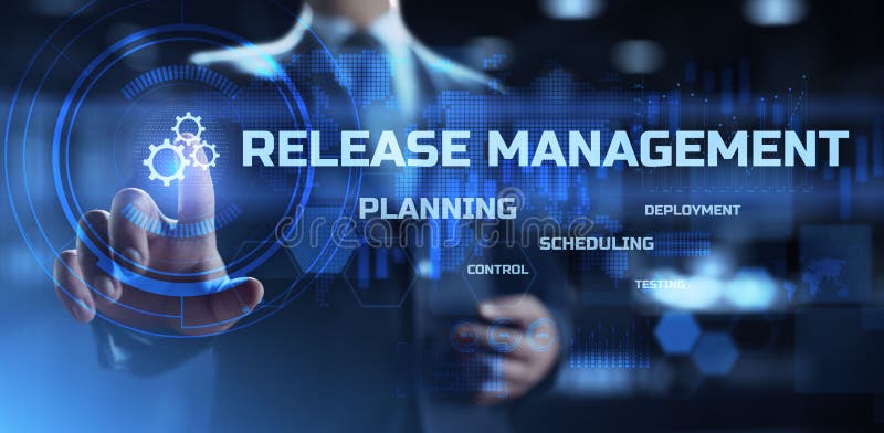 Release Management Software Development and Testing Concept. Stock ...
