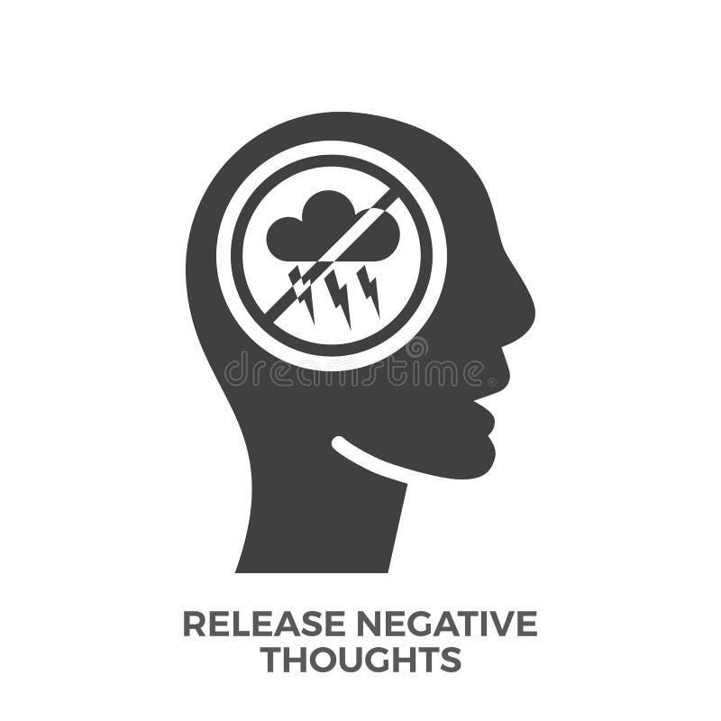 Negative Thoughts Icon Stock Illustrations – 465 Negative Thoughts Icon ...