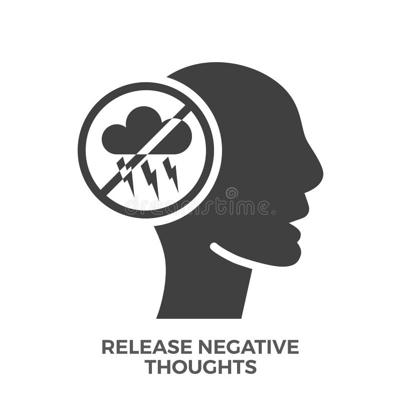 Negative Thoughts Icon Stock Illustrations – 465 Negative Thoughts Icon ...