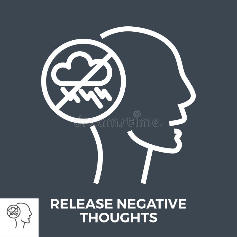 Negative Thoughts Icon Stock Illustrations – 465 Negative Thoughts Icon ...
