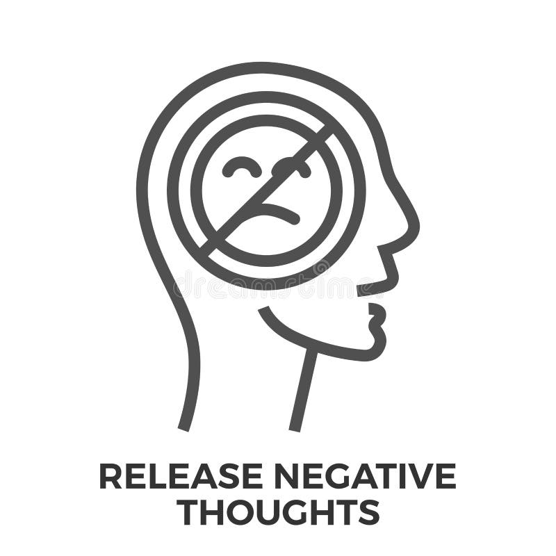 Negative Thoughts Icon Stock Illustrations – 465 Negative Thoughts Icon ...