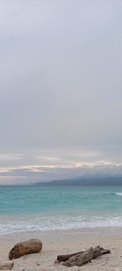 Releasing Fatigue with the Beauty of the Beach Stock Photo - Image of ...