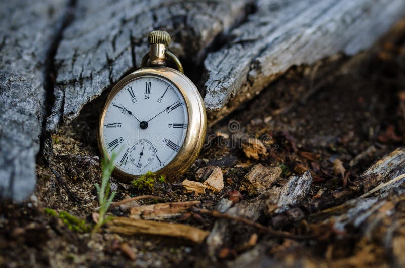 Relentless and Unstoppable Passage of Time Stock Photo - Image of close ...