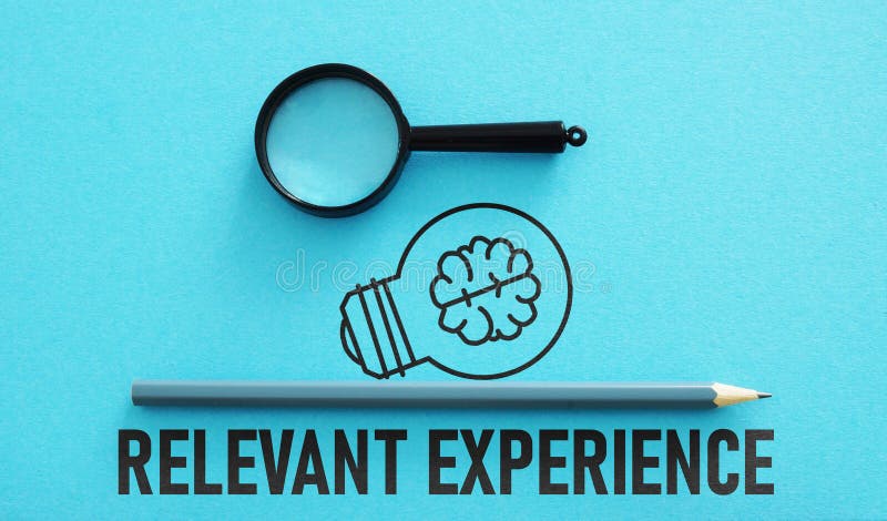 Relevant Experience is Shown Using the Text and Picture of the Lamp ...