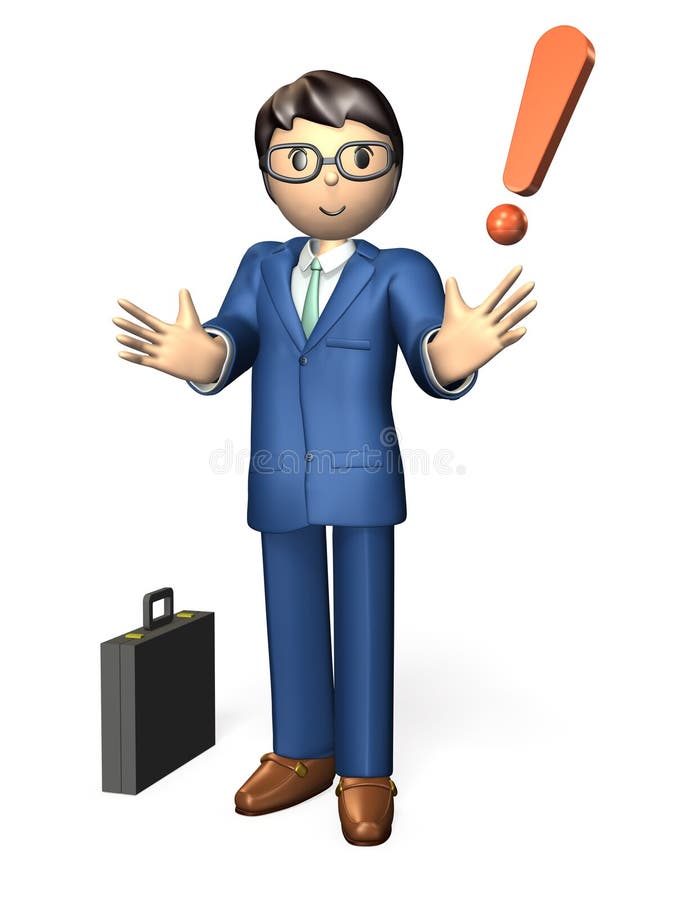 Reliable business man stock illustration. Illustration of people - 34419617