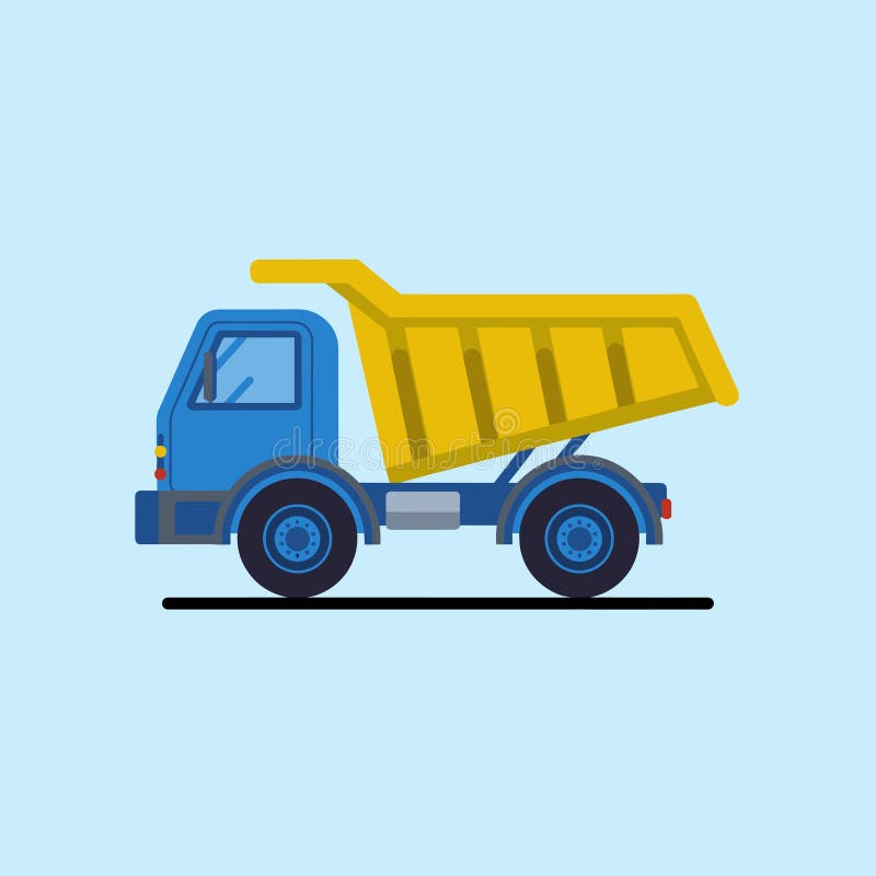 Reliable Dump Truck Designed for Heavy Material Transport Stock ...