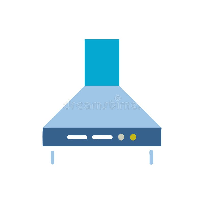 Reliable Electric Range Hood Icon for Safety Stock Image - Illustration ...