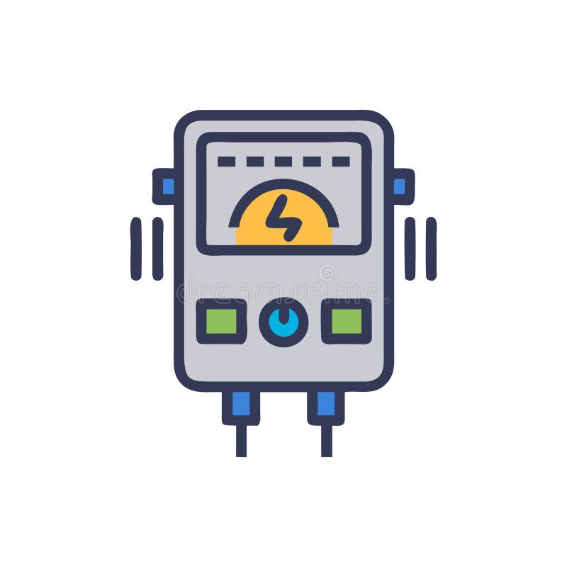 Reliable Energy Meter for Accurate Measurement Stock Illustration ...