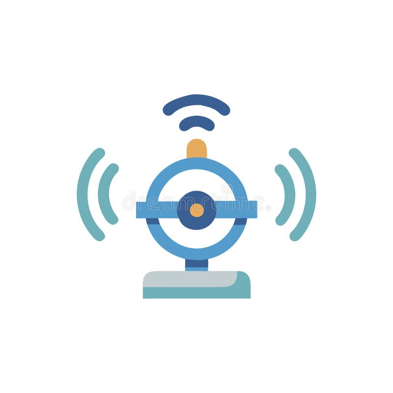 Reliable Gyroscope Sensor Icon for Accuracy Stock Illustration ...