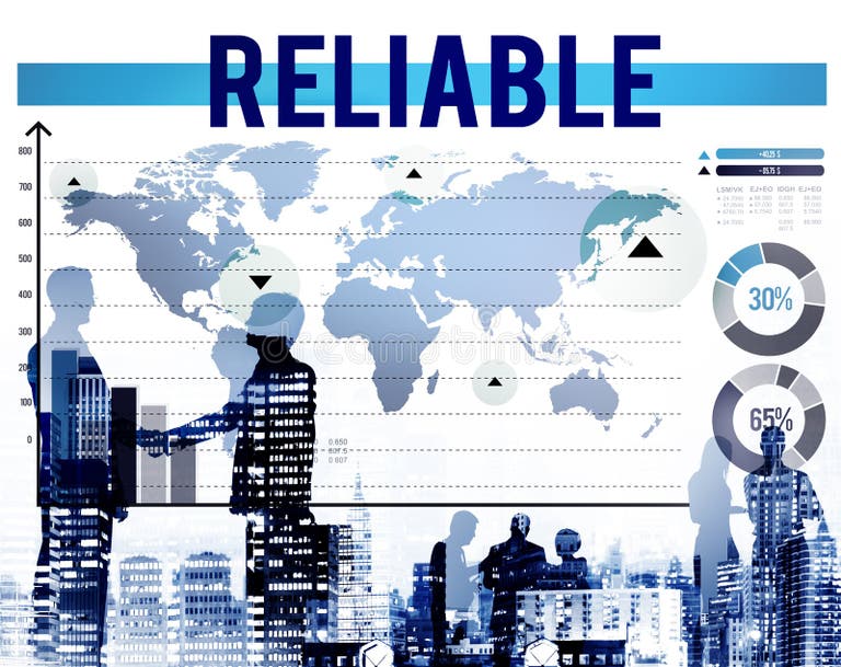 Reliable Integrity Respectable Trustworthy Trust Concept Stock Image ...