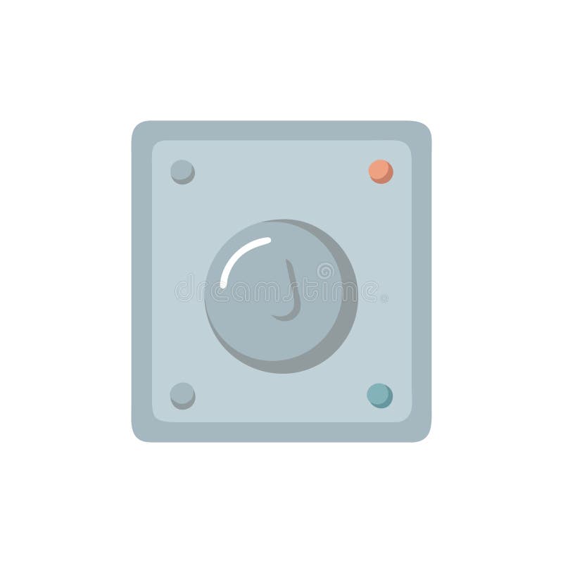 Reliable Light Dimmer Switch for Ambient Control Stock Illustration ...