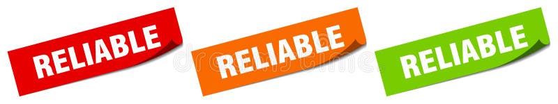 Reliable Sticker Stock Illustrations – 979 Reliable Sticker Stock ...