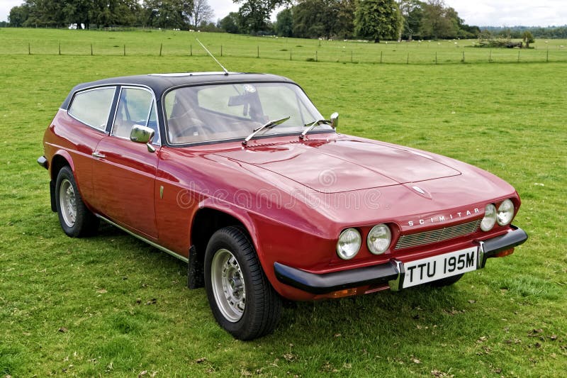A 1973 Reliant Scimitar GTE Editorial Photo - Image of classic, british ...