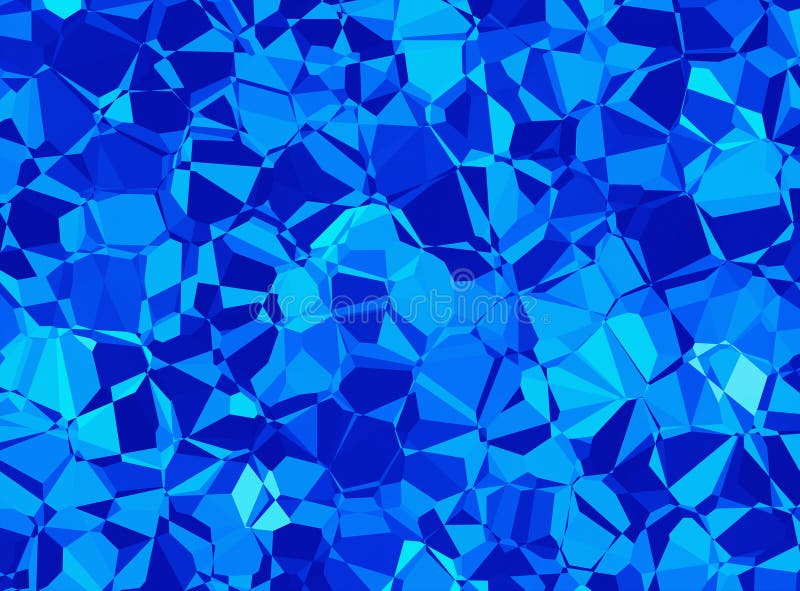 Relief Blue Glass Crystal Backgrounds Stock Illustration - Illustration ...