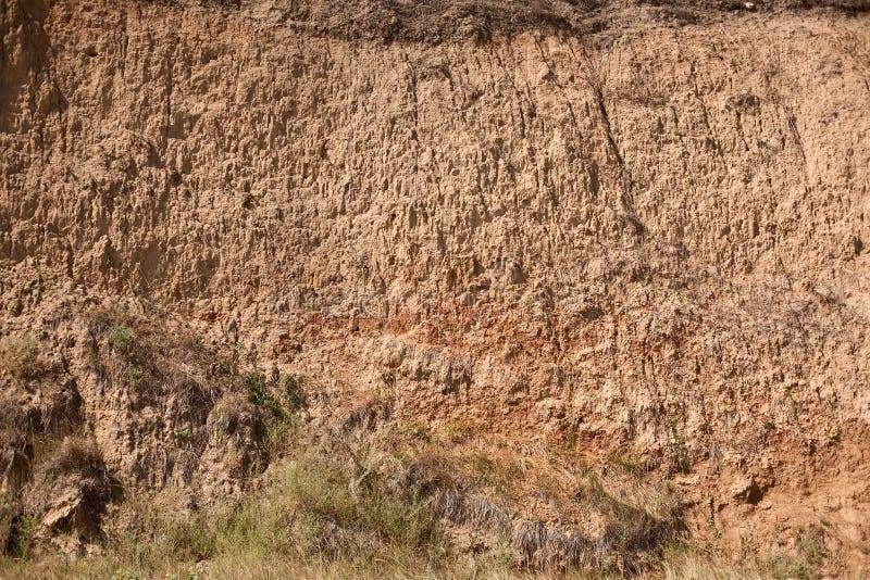 Relief clay slope stock photo. Image of relief, nature - 312525822