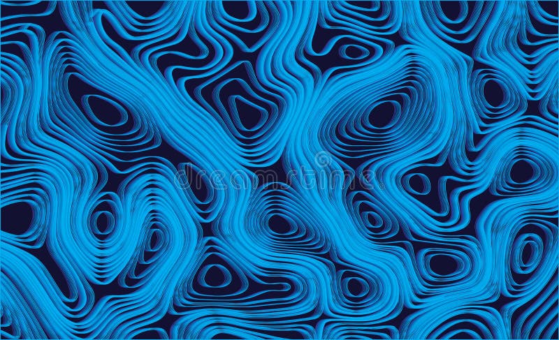 Relief Map. Abstract Background with Layers Stock Vector - Illustration ...