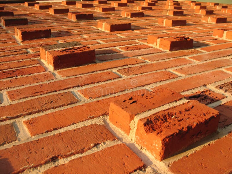 Relief masonry brick wall stock image. Image of projection - 22886173