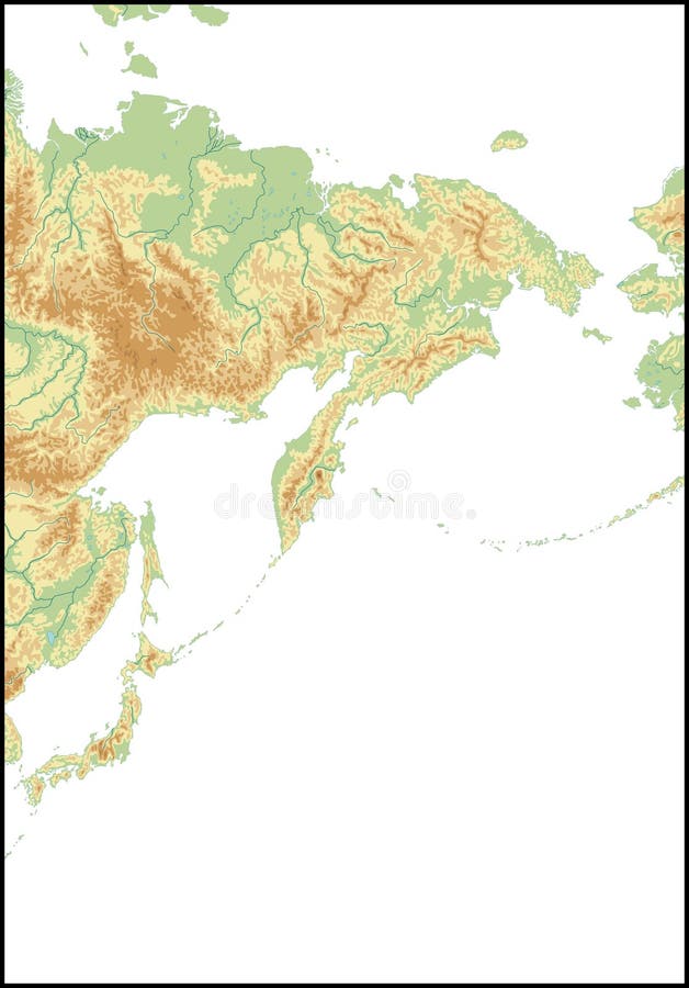 Asia Map stock vector. Illustration of yemen, asia, thailand - 5095810
