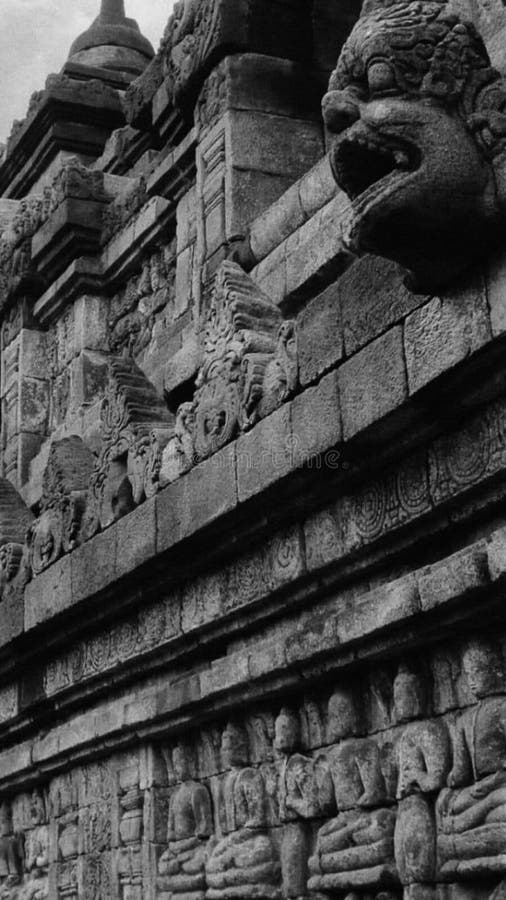 Relief Portrait of the Temple Stock Image - Image of photograph, road ...