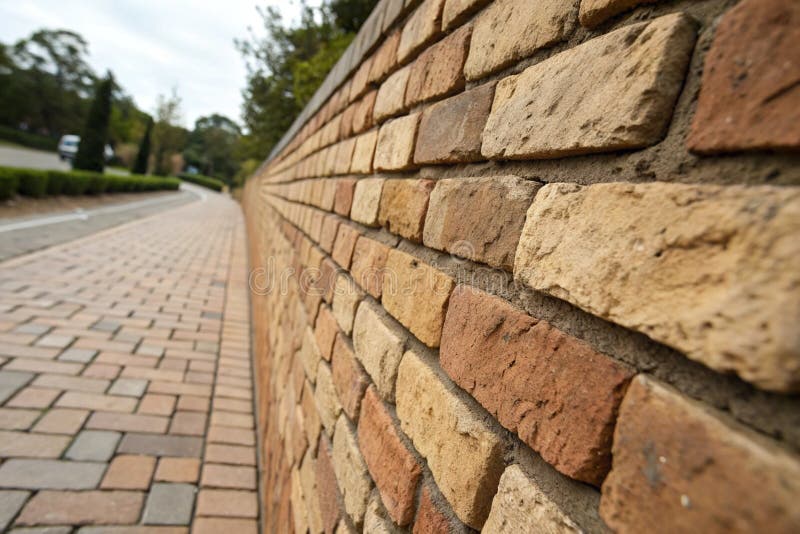 Relief Texture in the Form of Brickwork Stock Illustration ...