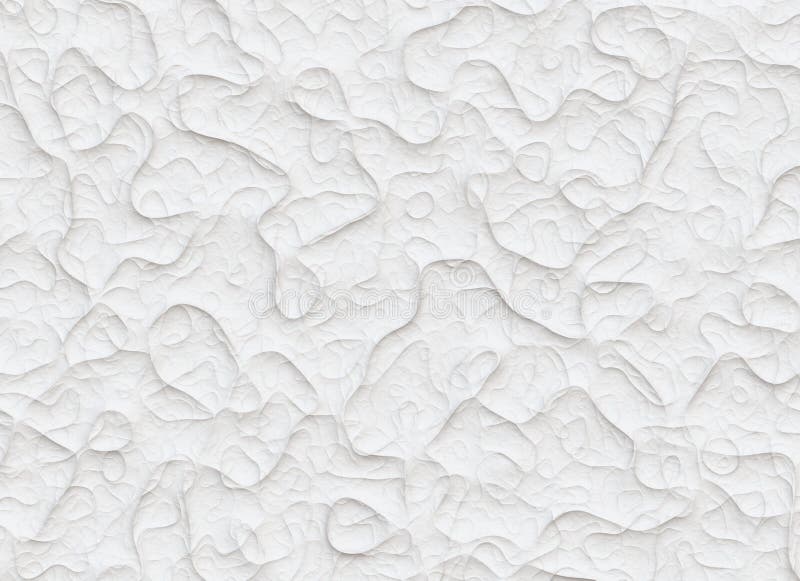 Relief White Design Hand Made Plaster Texture Stock Photo - Image of ...
