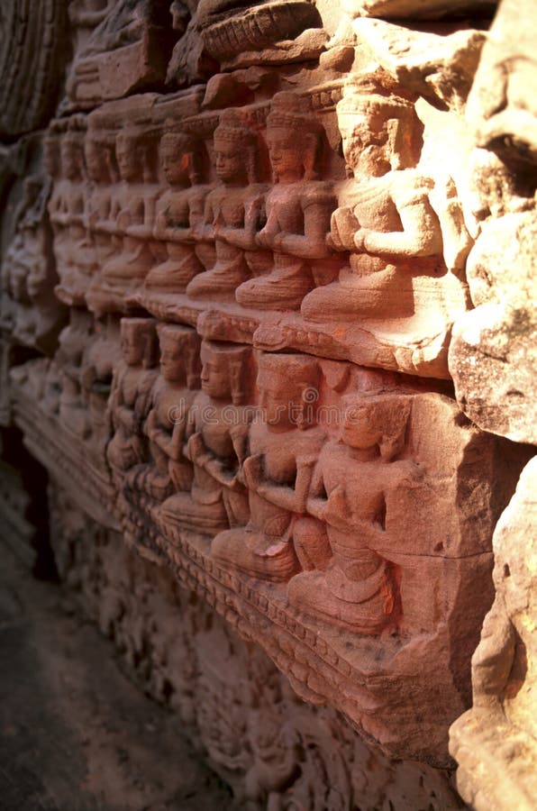 Reliefs- Angkor Wat, Cambodia Stock Photo - Image of ruins, ruin: 9688316