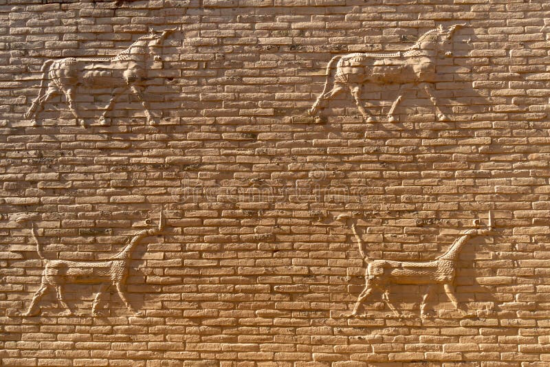 Ishtar Gate Texture Stock Photos - Free & Royalty-Free Stock Photos ...