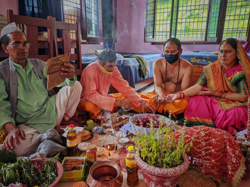 Religion ceremony at home. editorial photography. Image of marketplace ...