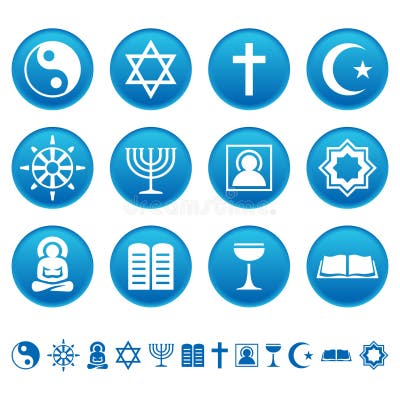 Religion Pictograms Stock Illustrations – 606 Religion Pictograms Stock ...